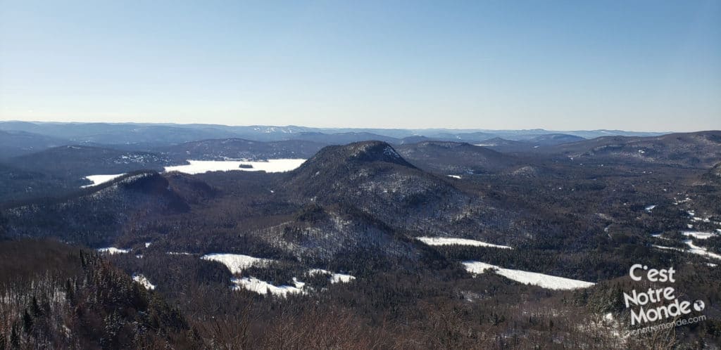 Mont Nixon et Mont Panorama, deux sommets dans des Laurentides