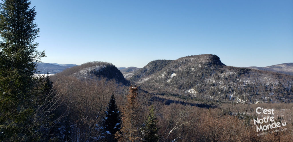 Mont Nixon et Mont Panorama, deux sommets dans des Laurentides