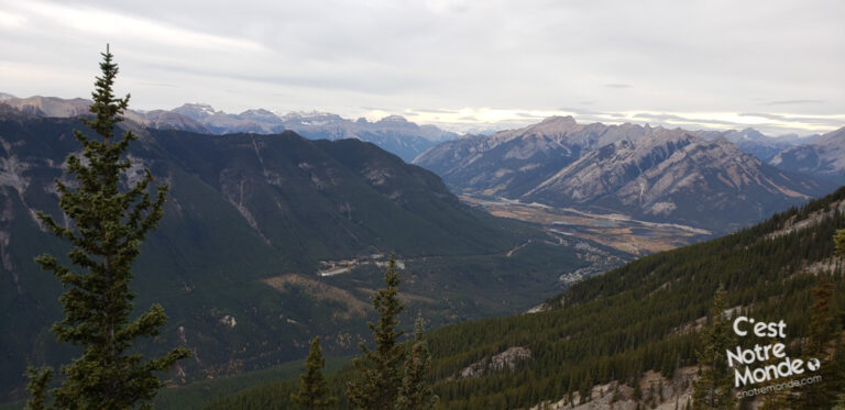 Mount Rundle, a famous mountain of the Canadian Rockies