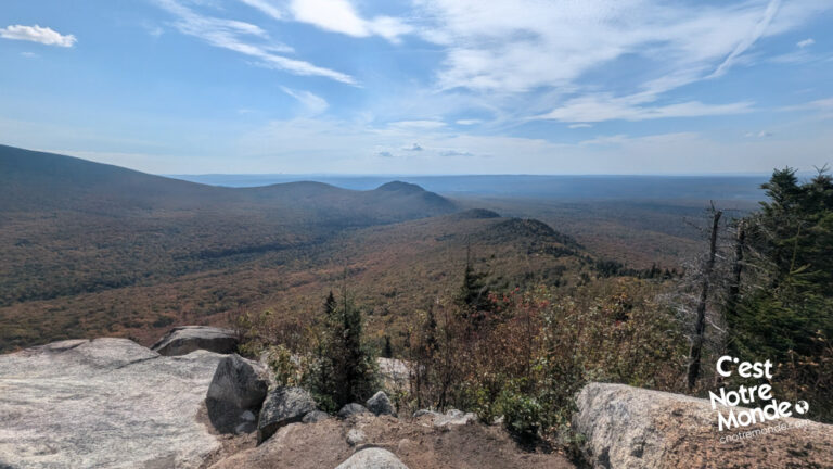 Sentier des Cimes, randonnée au Parc National du Mont-Mégantic